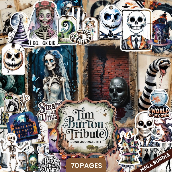Tim Burton - Etsy UK