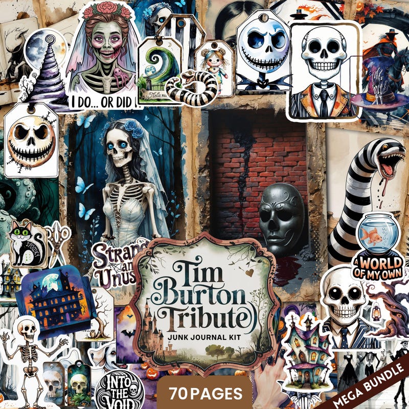 Tim Burton for Kids - Etsy