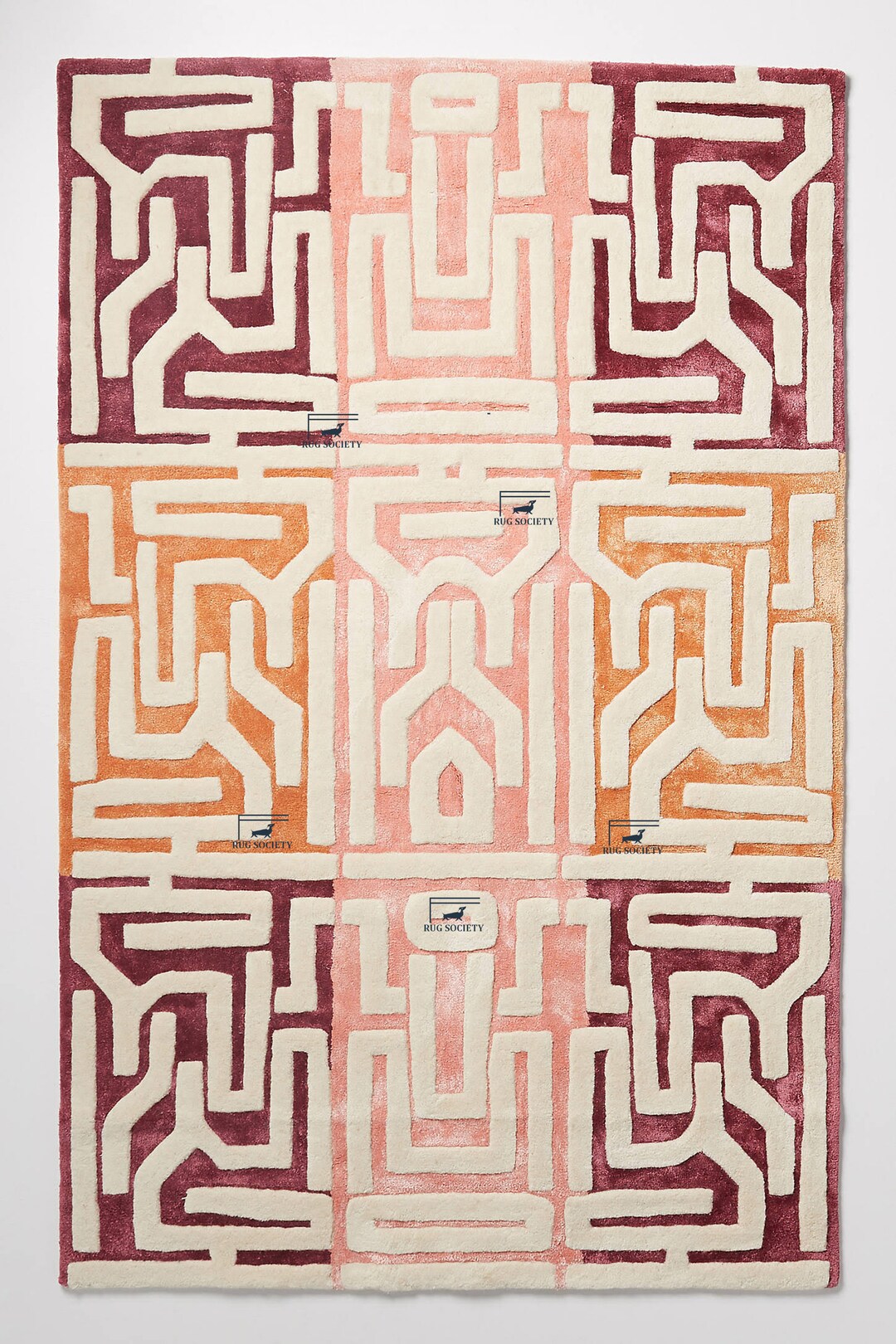 Modern Style Handmade Hand Tufted Large Area Rug Woolen Rug Home Decore ...