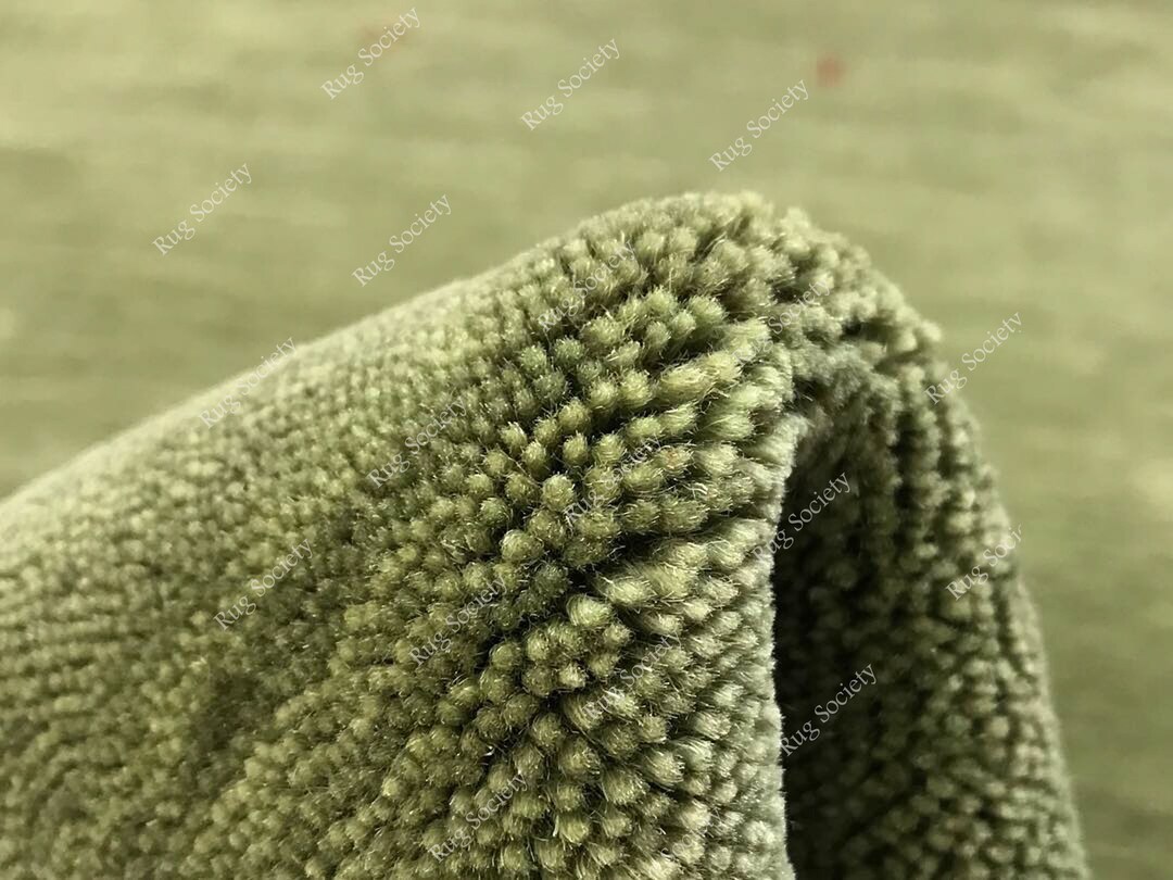 New Sample Olive Green . Hand Tufted Rug Floral Rug. Gabe Style for ...
