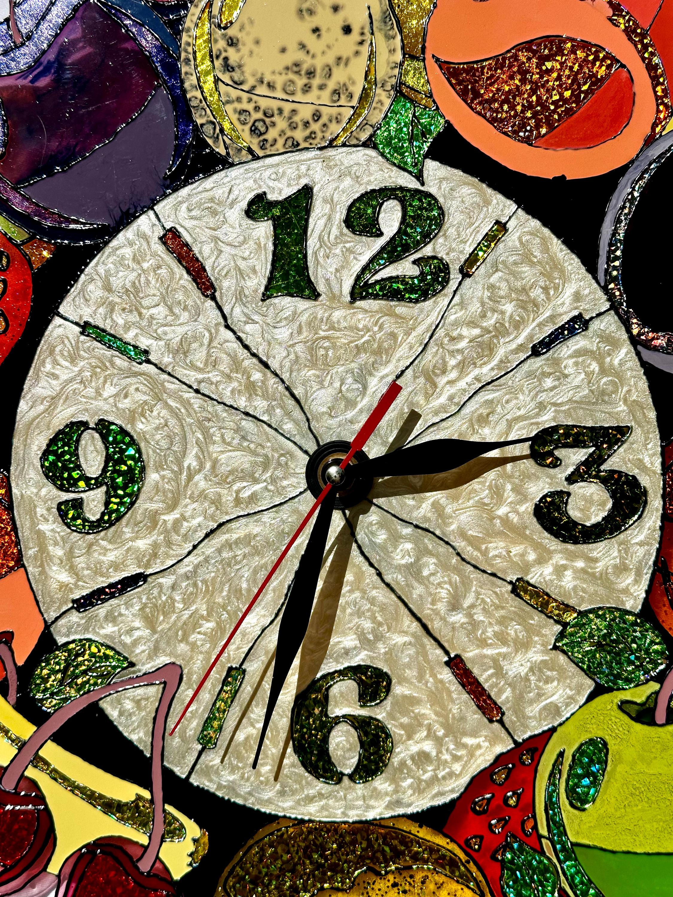 Fruit Time Wall Clock - Etsy