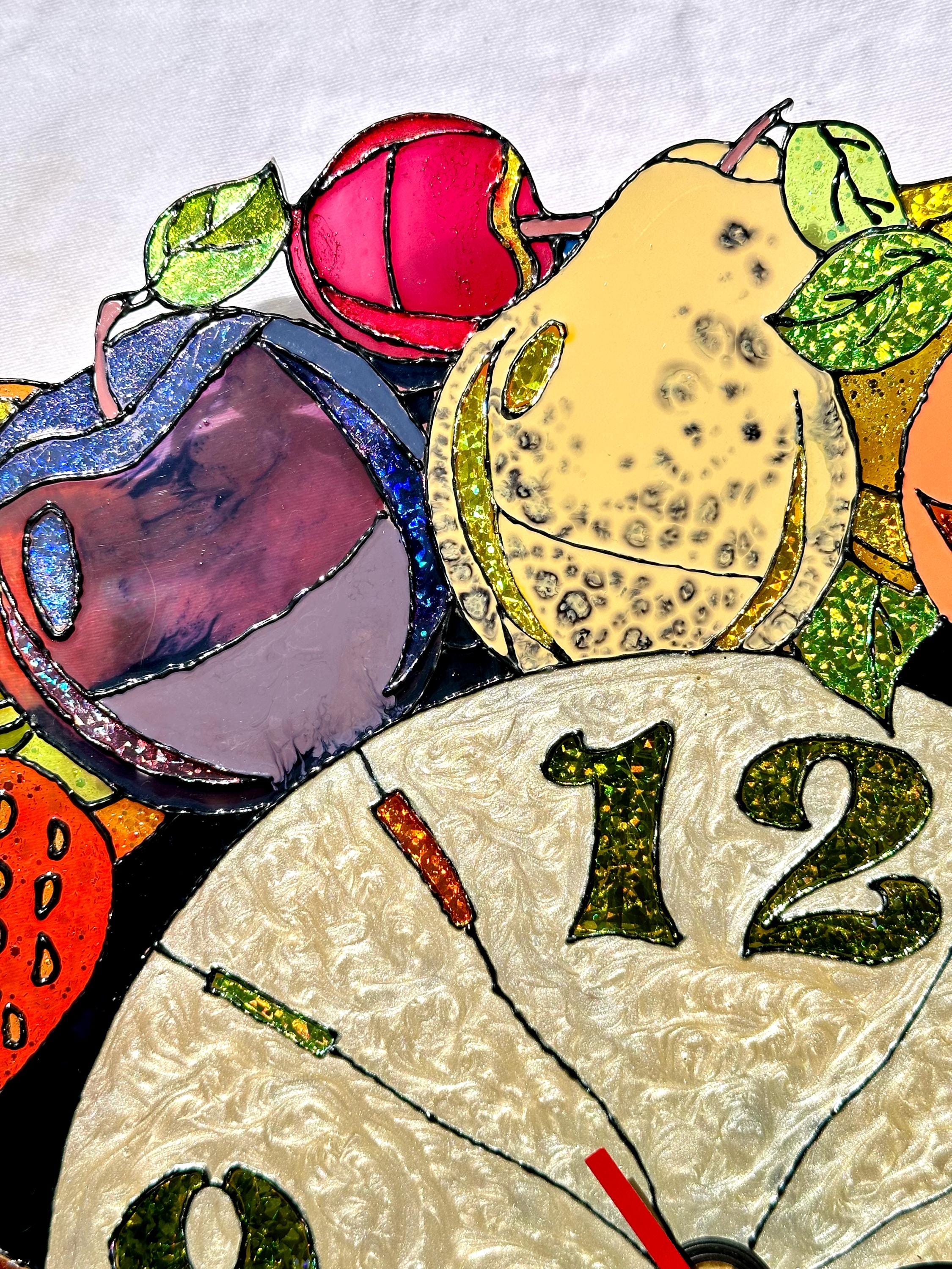 Fruit Time Wall Clock - Etsy