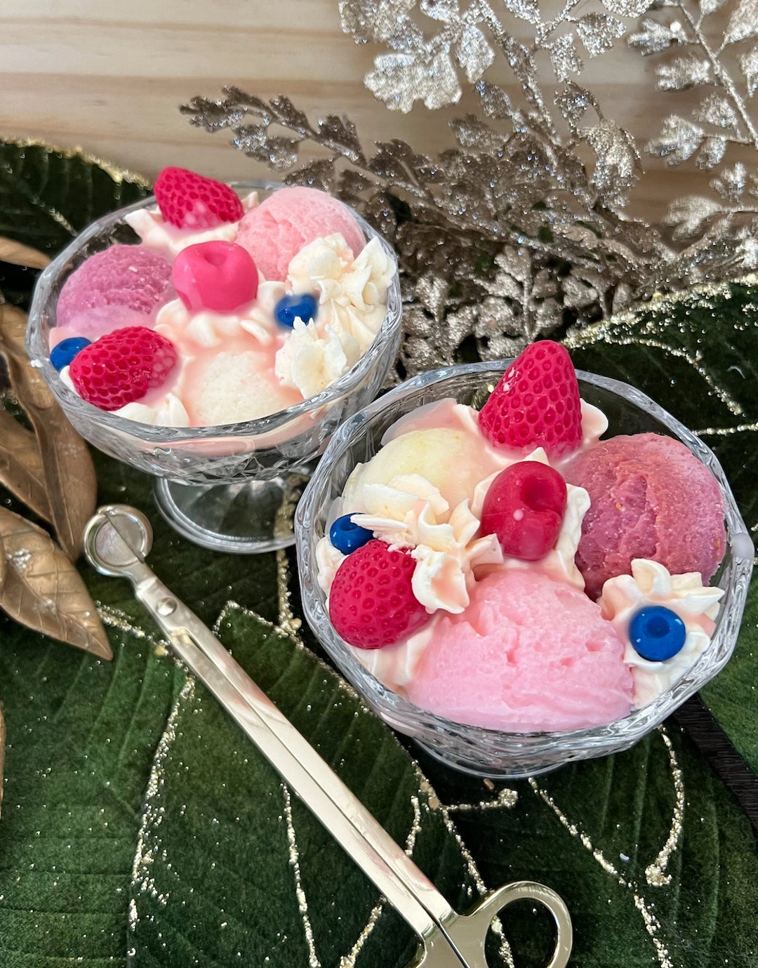 Ice Cream Sundae Mixed Berry - Etsy Australia