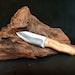 Small Drop Point Hunting Knife - Etsy