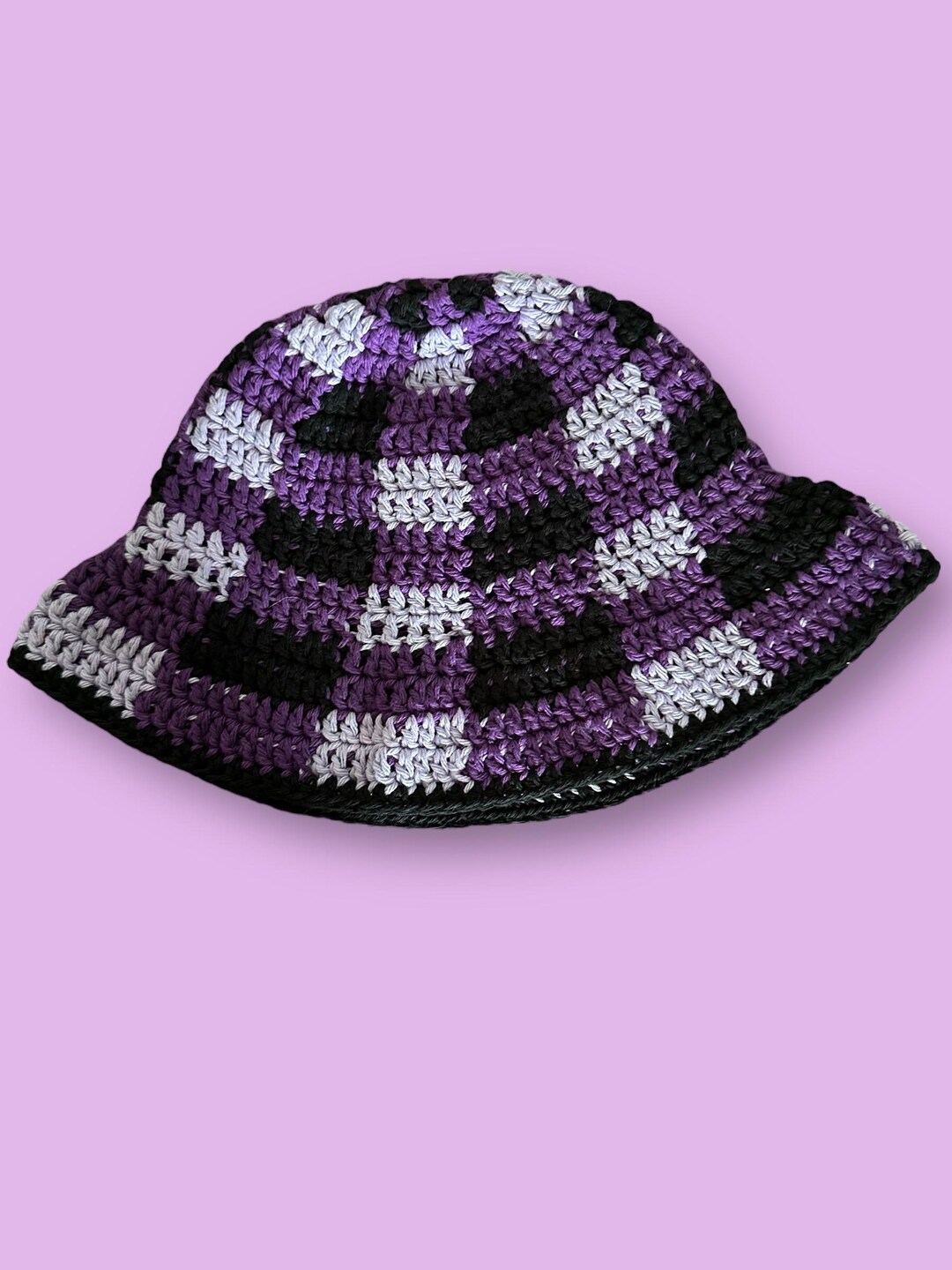 Checker Print Bucket Hat | Custom Checker Print Bucket Hats | Bucket ...