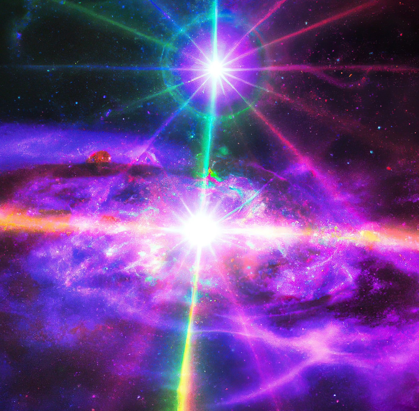 Digital Art Cosmic - Etsy