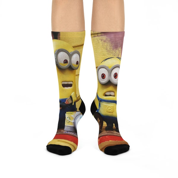 Minion Socks - Etsy