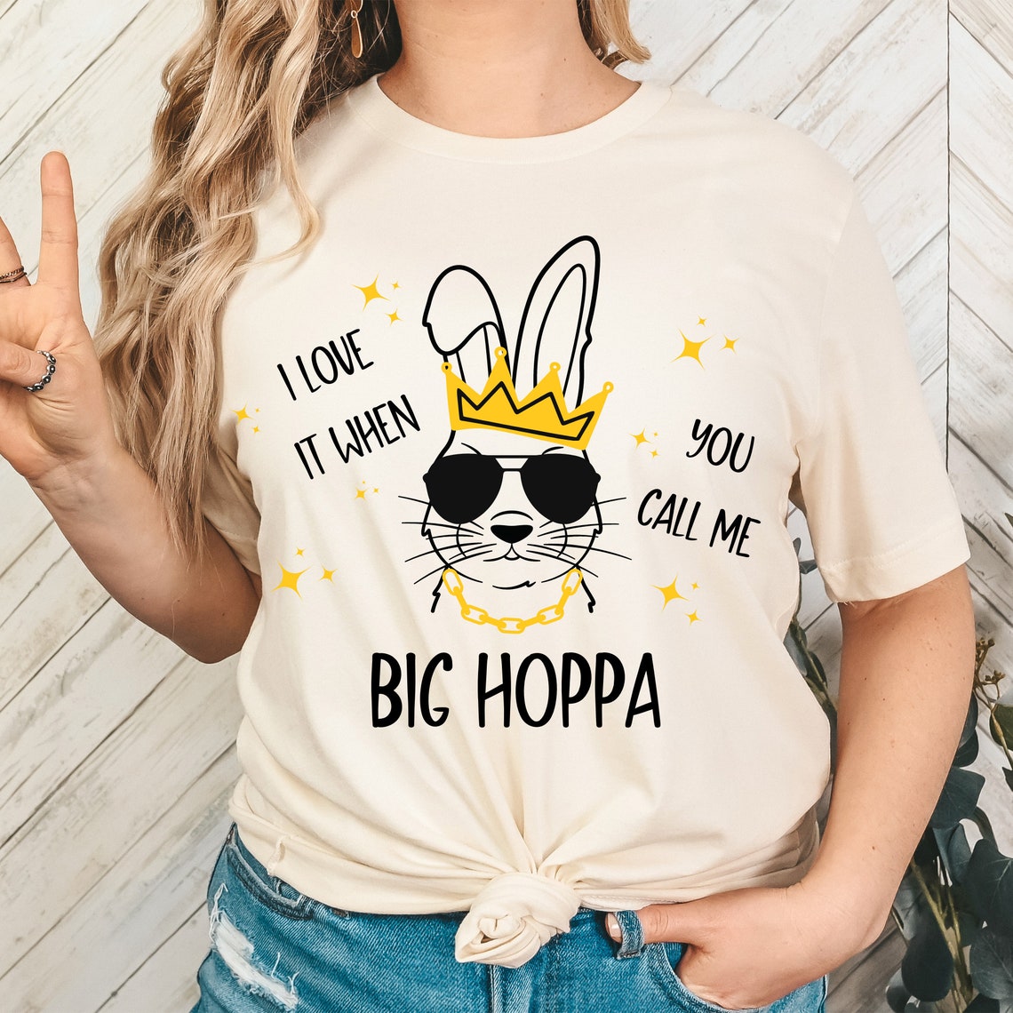 I Love It When You Call Me Big Hoppa PNG, King Rabbit, Hip Hop Easter ...