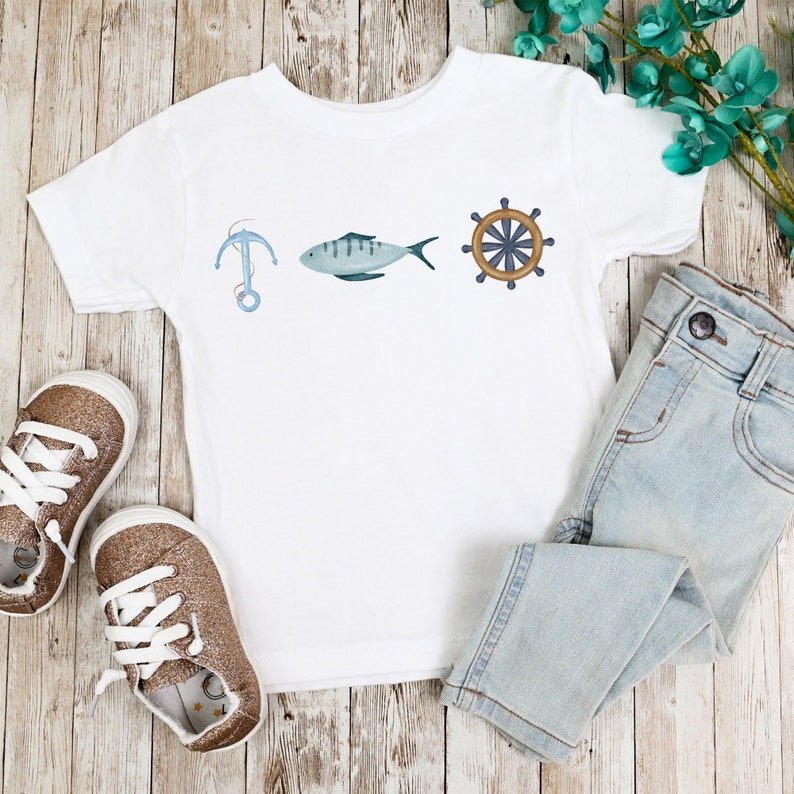 Watercolor Summer PNG, Boy Sailerman Png Water Color PNG, Lake Life ...