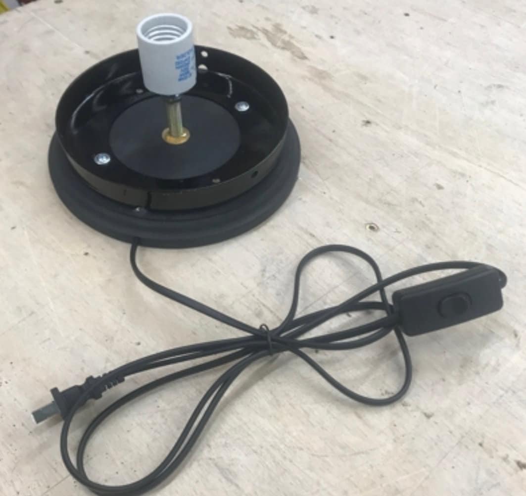 GLOBE LIGHT BASE, Light Base, Gas Pump Globe Light Base - Etsy