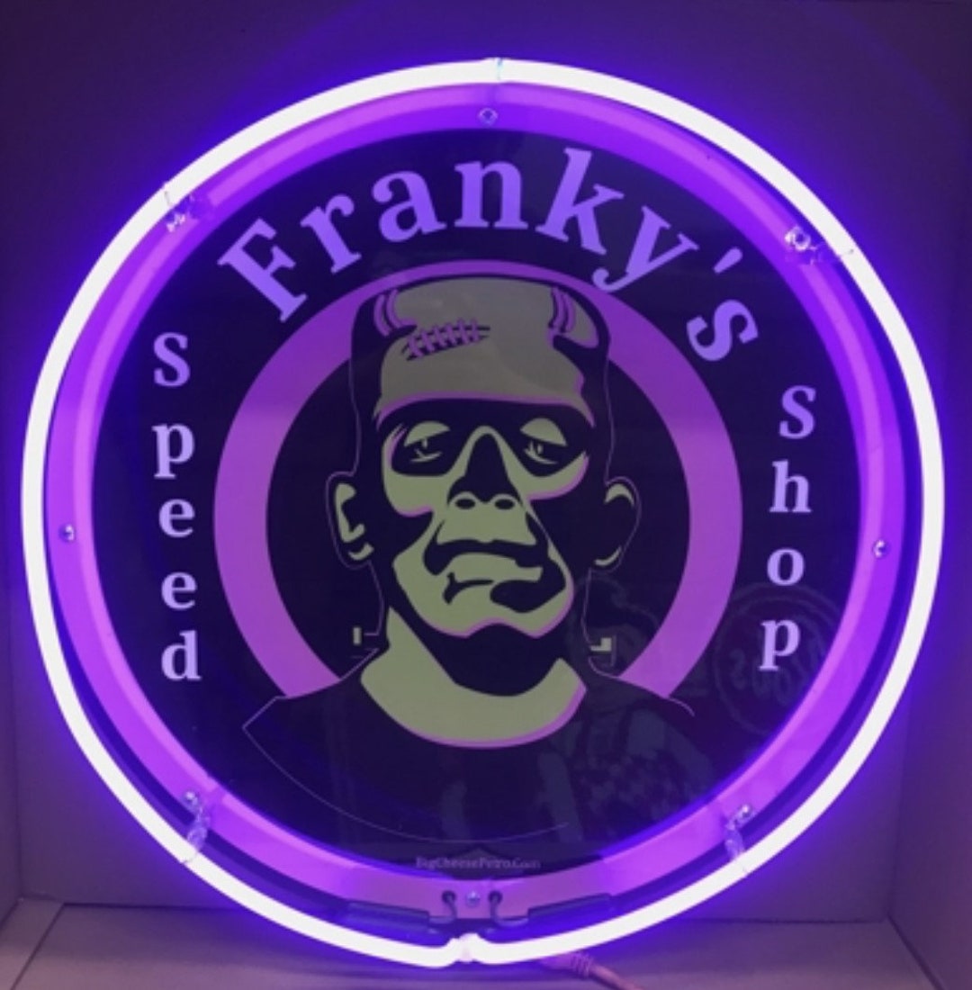 FRANK, SPEED, SHOP, Neon Purple/pink, Neon White/green, Frankenstein ...