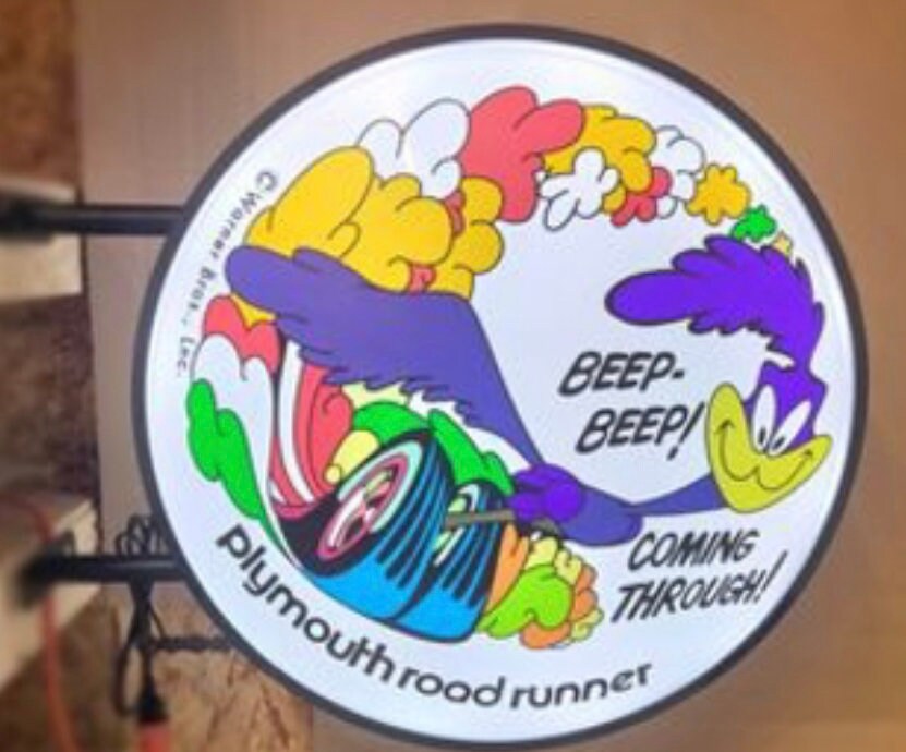 BEEP BEEP Automobile, LED Warrior Signs, Road-runner, Car Enthusiasts ...