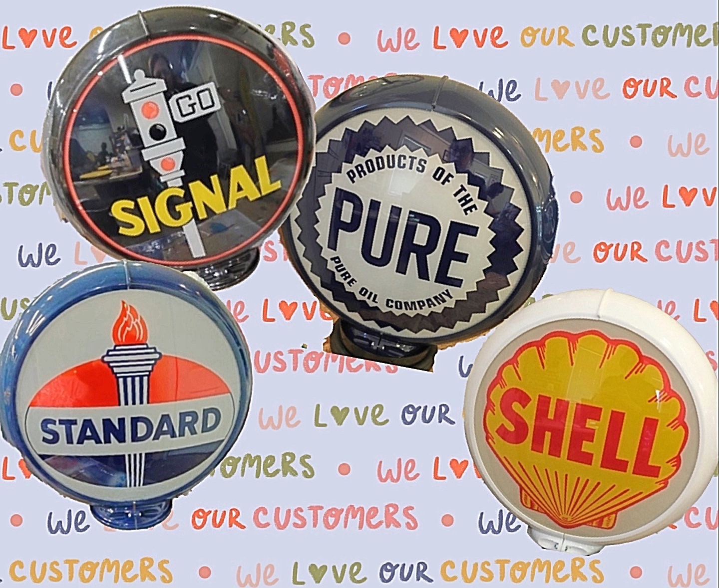 GAS PUMP GLOBE, Garage Light, Housewarming, Dad Gift, Gas Globe ...