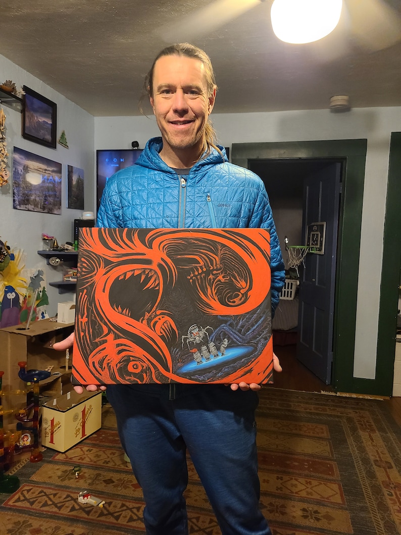 Earthbound Giygas Nintendo Fan Art by Jared Thompson Printed Canvas ...