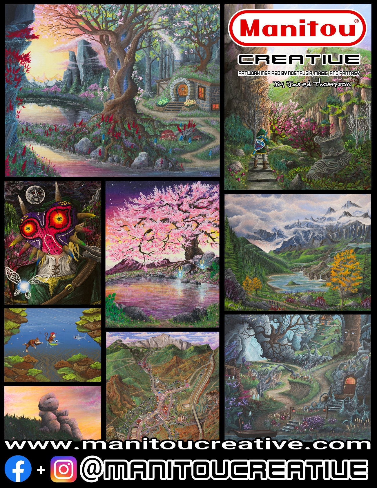 Earthbound Giygas Nintendo Fan Art by Jared Thompson Printed Canvas ...