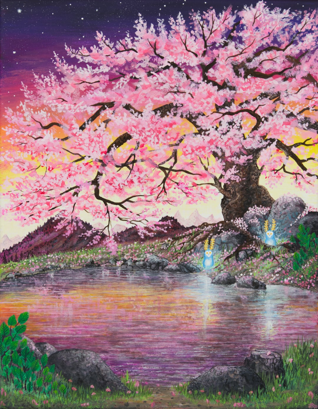 Satori Mountain, Legend of Zelda, Breath of the Wild, Printed Canvas ...