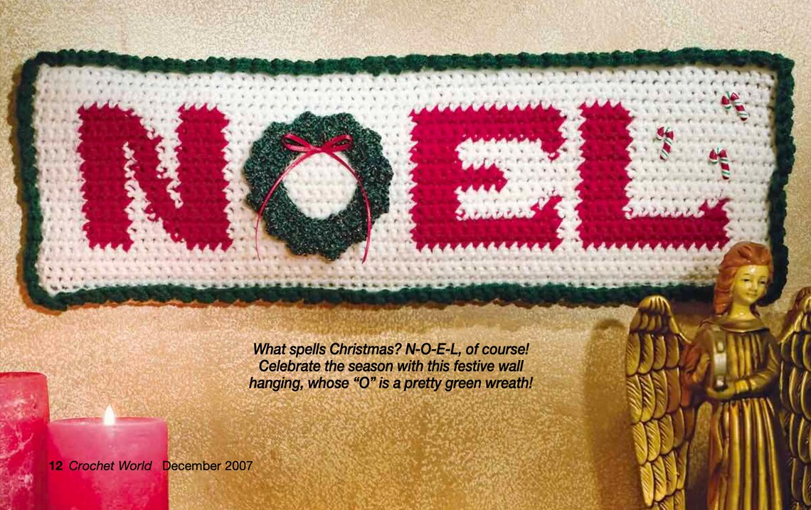 Crochet World Magazine 19 Holiday Crochet Patterns - Etsy