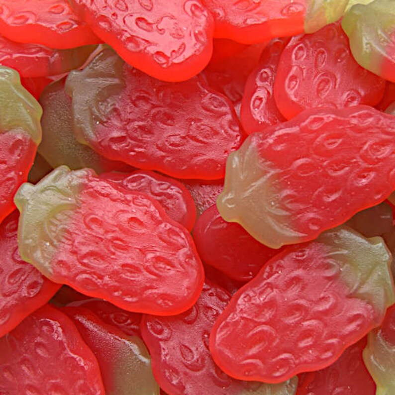 Haribo Giant Strawbs Strawberry Party Pick & Mix Retro - Etsy