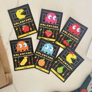 Pacman Valentines, Boy Valentine, Gamer Valentines, Valentines Day ...