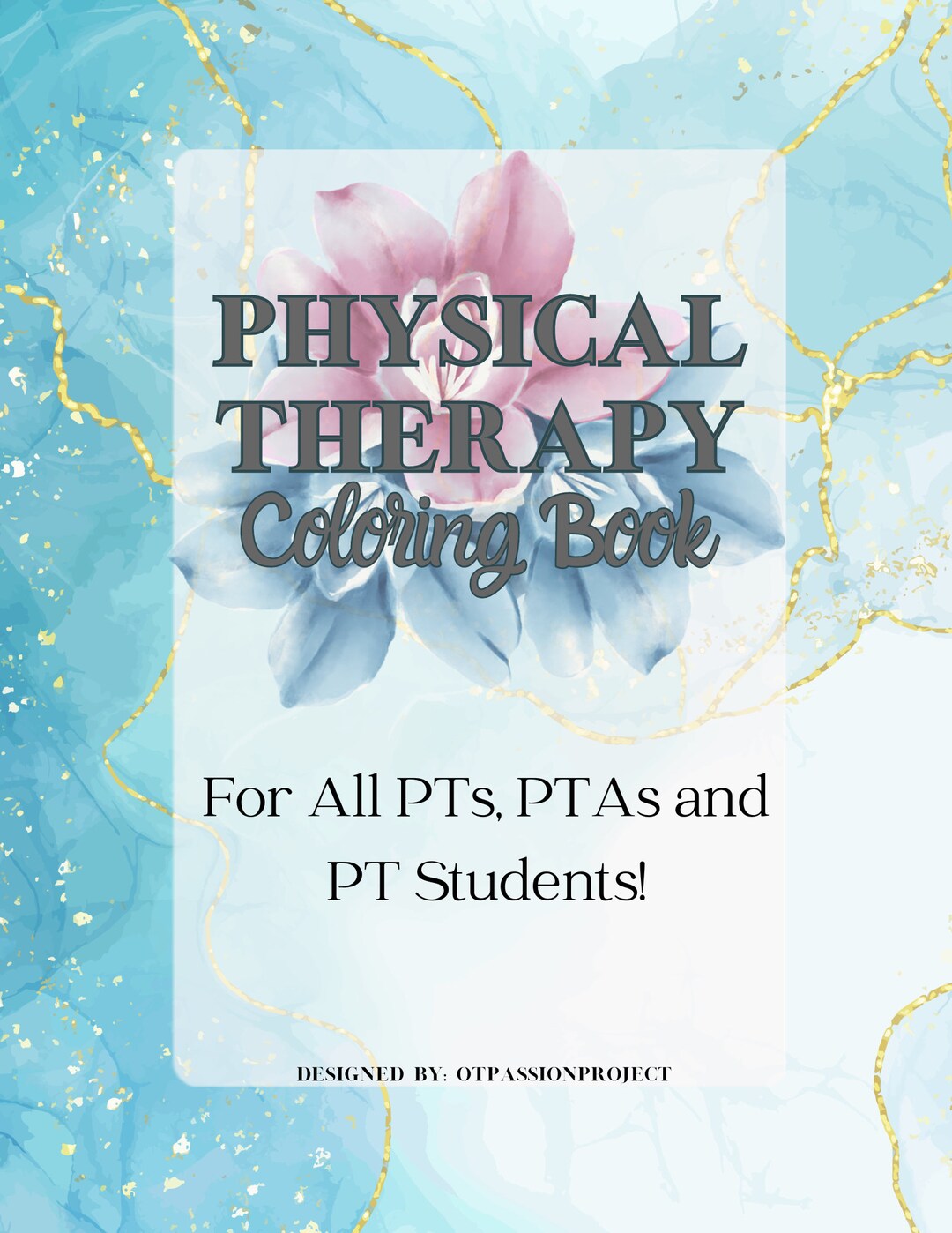 Physical Therapy Coloring Book - Etsy