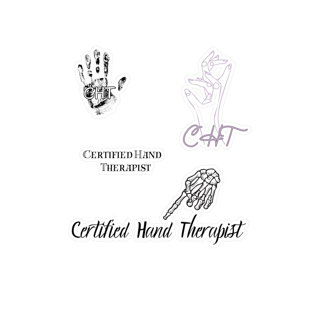 Certified Hand Therapist Vinyl Decals - Etsy