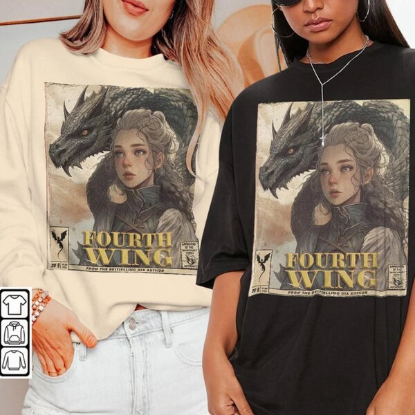 Fourth Wing Rebecca Merch - Etsy