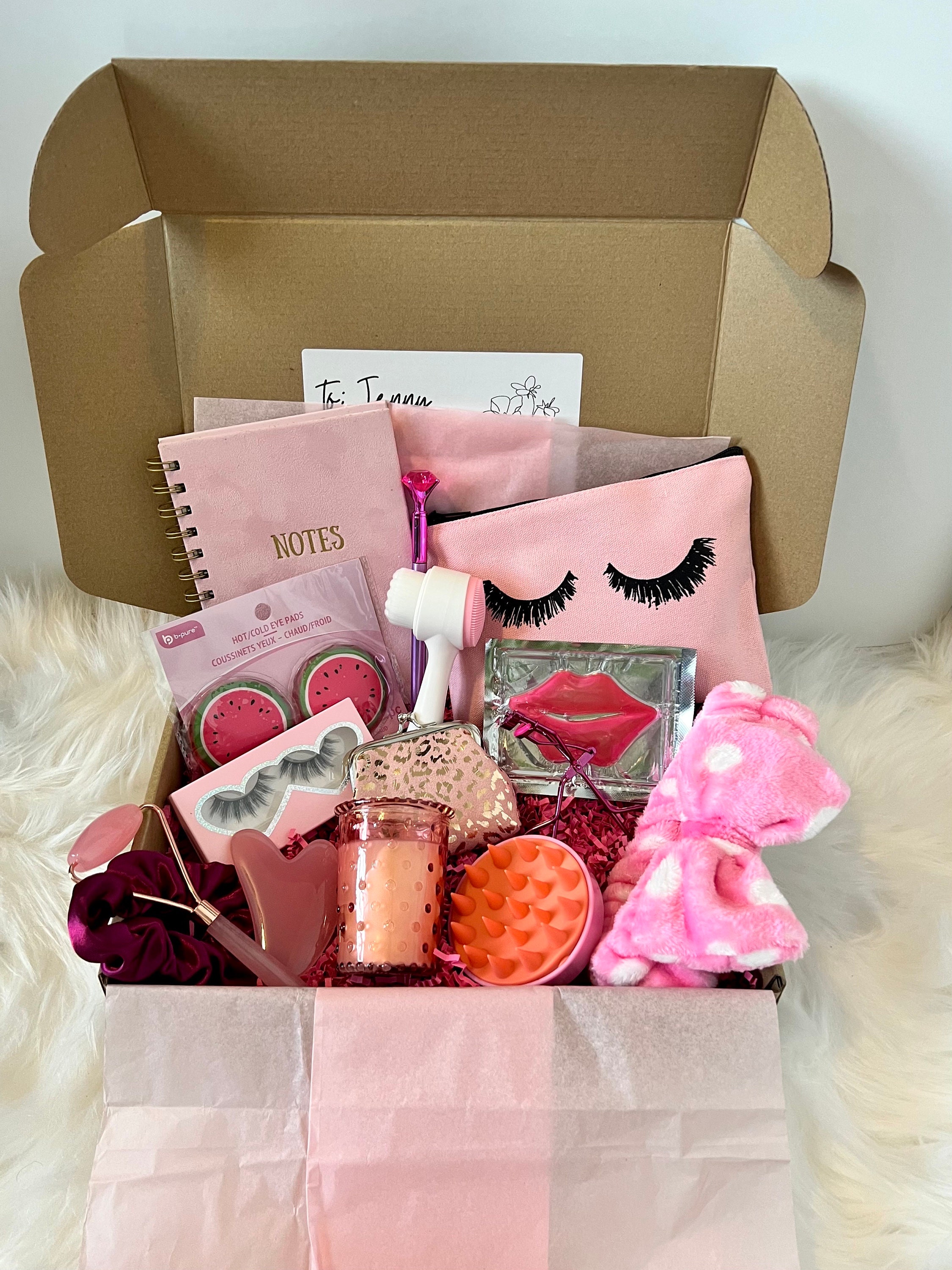 Pink Birthday Present Box