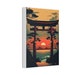 Japanese Torii Gate Japan Landscape Art Print Painting Wall Canvas ...