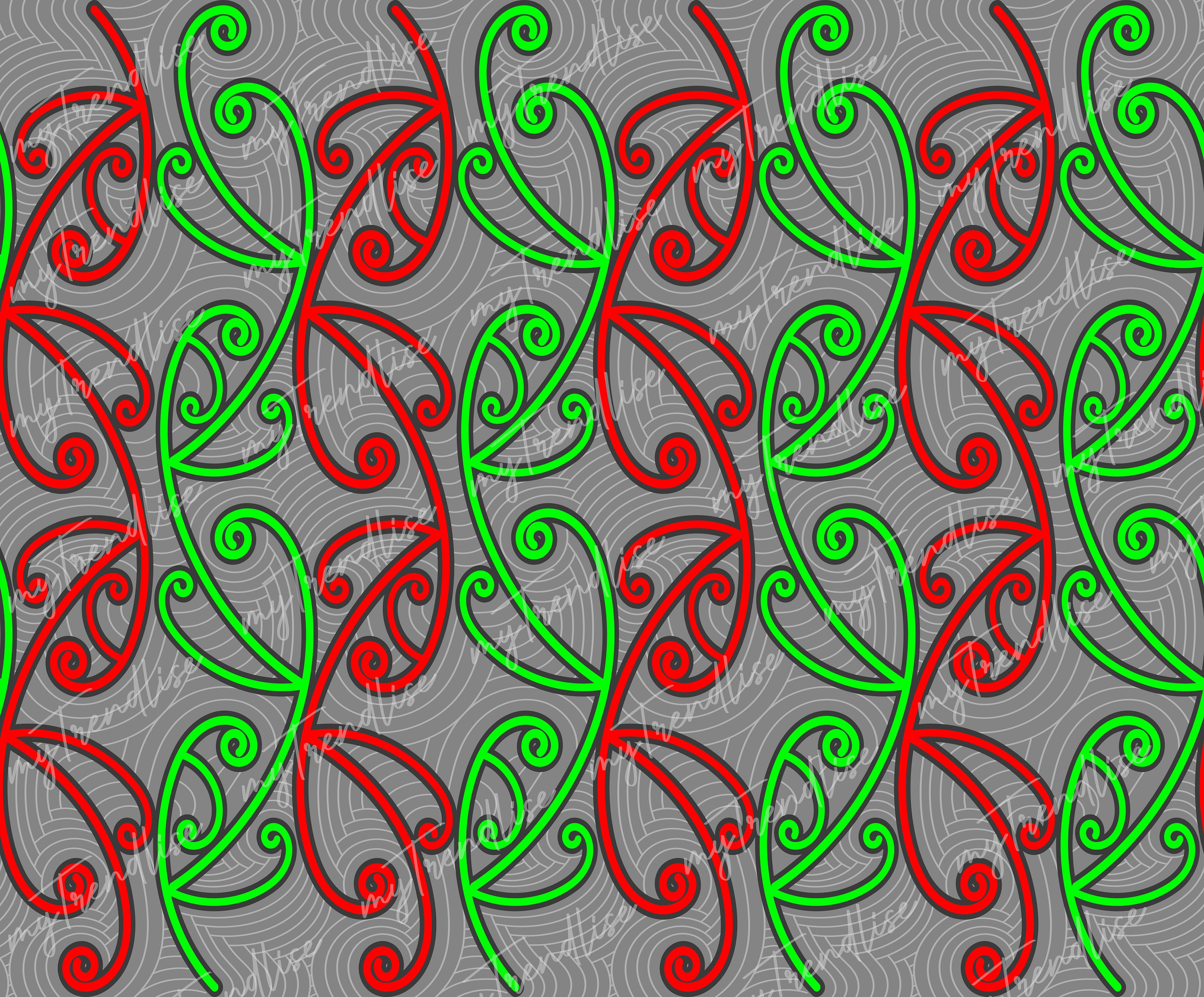 Koru Skinny Straight Tumbler Full Wrap | Māori Pattern | Maori Design ...