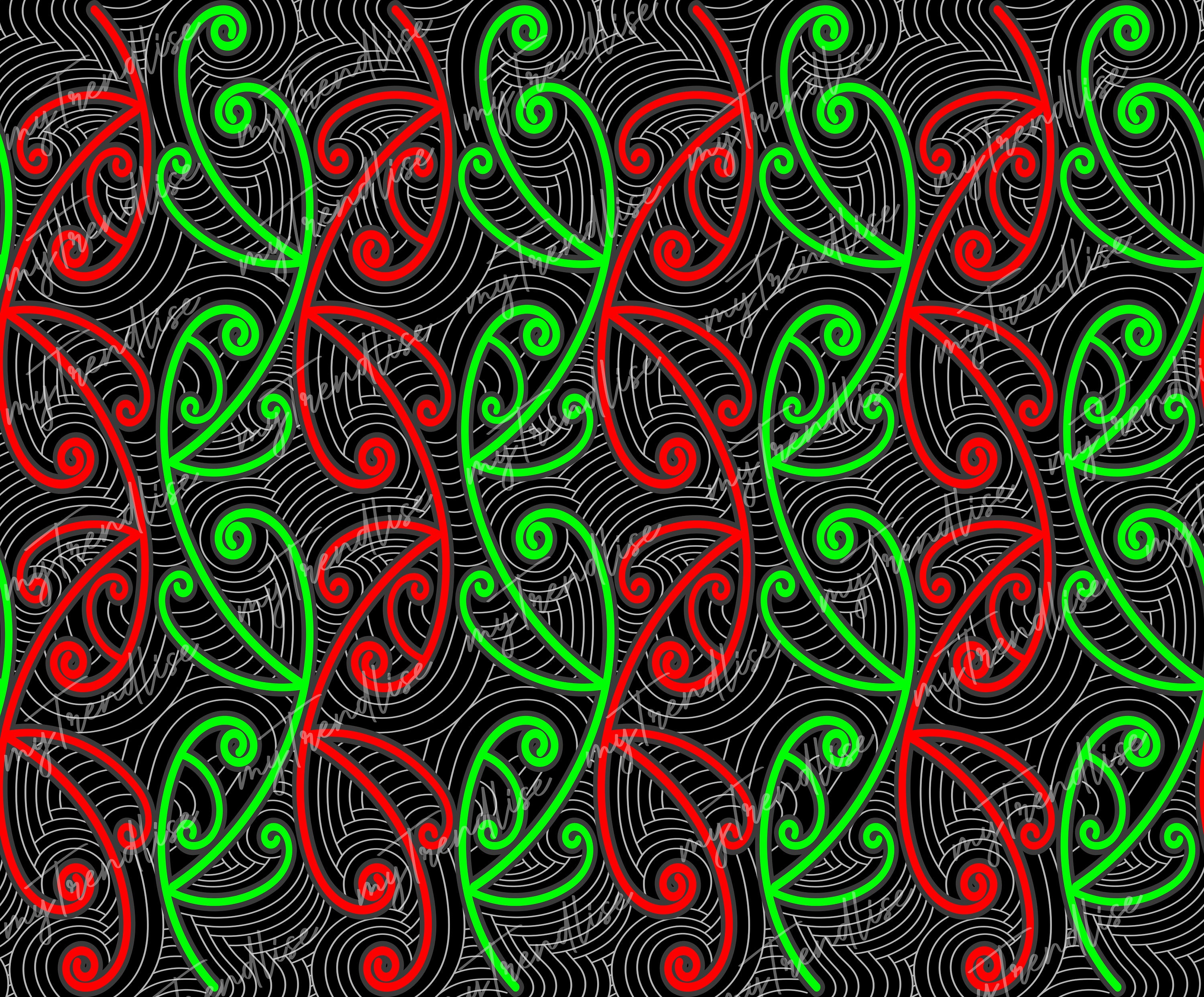 Koru Skinny Straight Tumbler Full Wrap | Māori Pattern | Maori Design ...