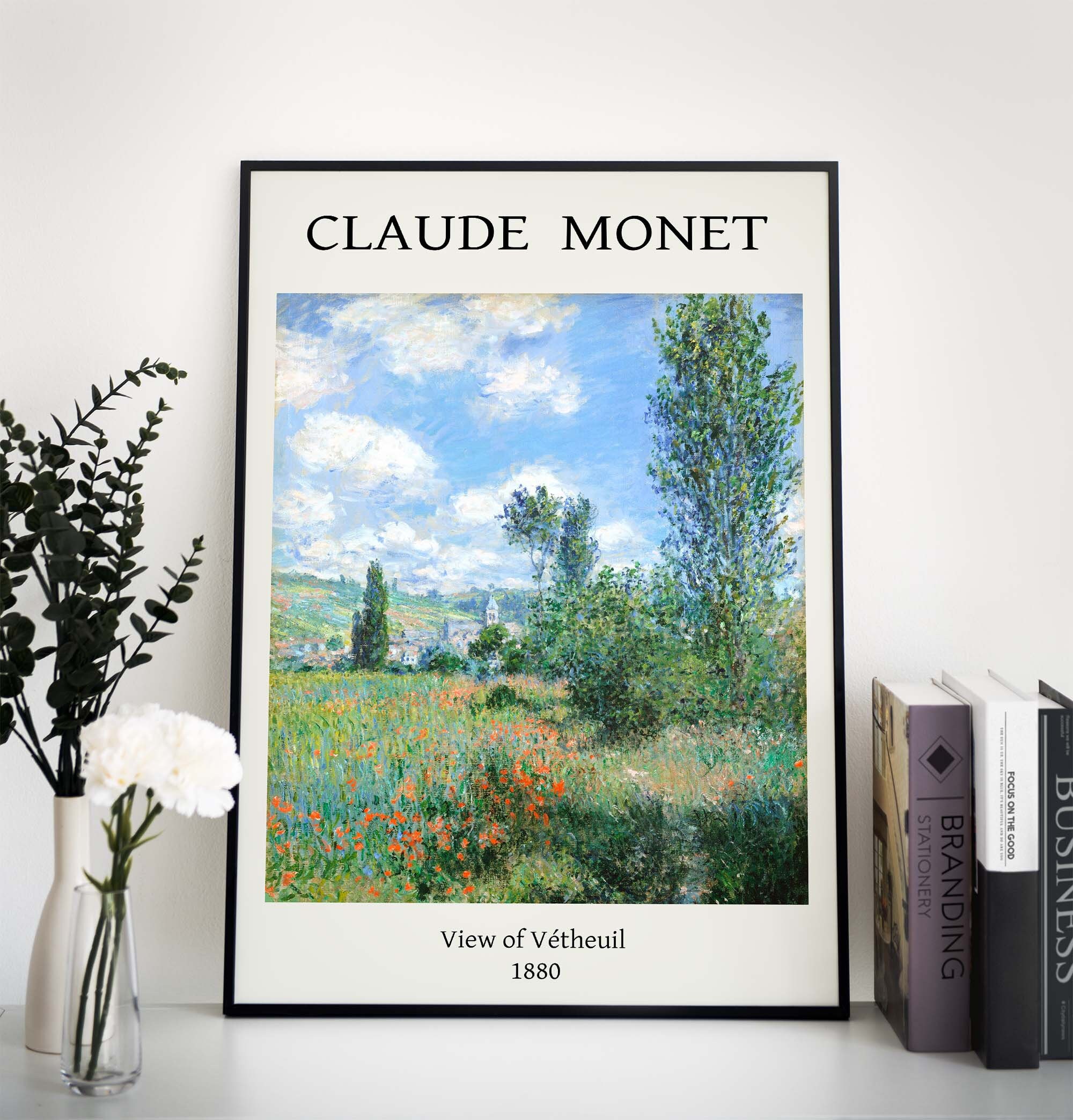 Claude Monet Triptych, Vintage Gallery Wall Art Set (digital Download ...
