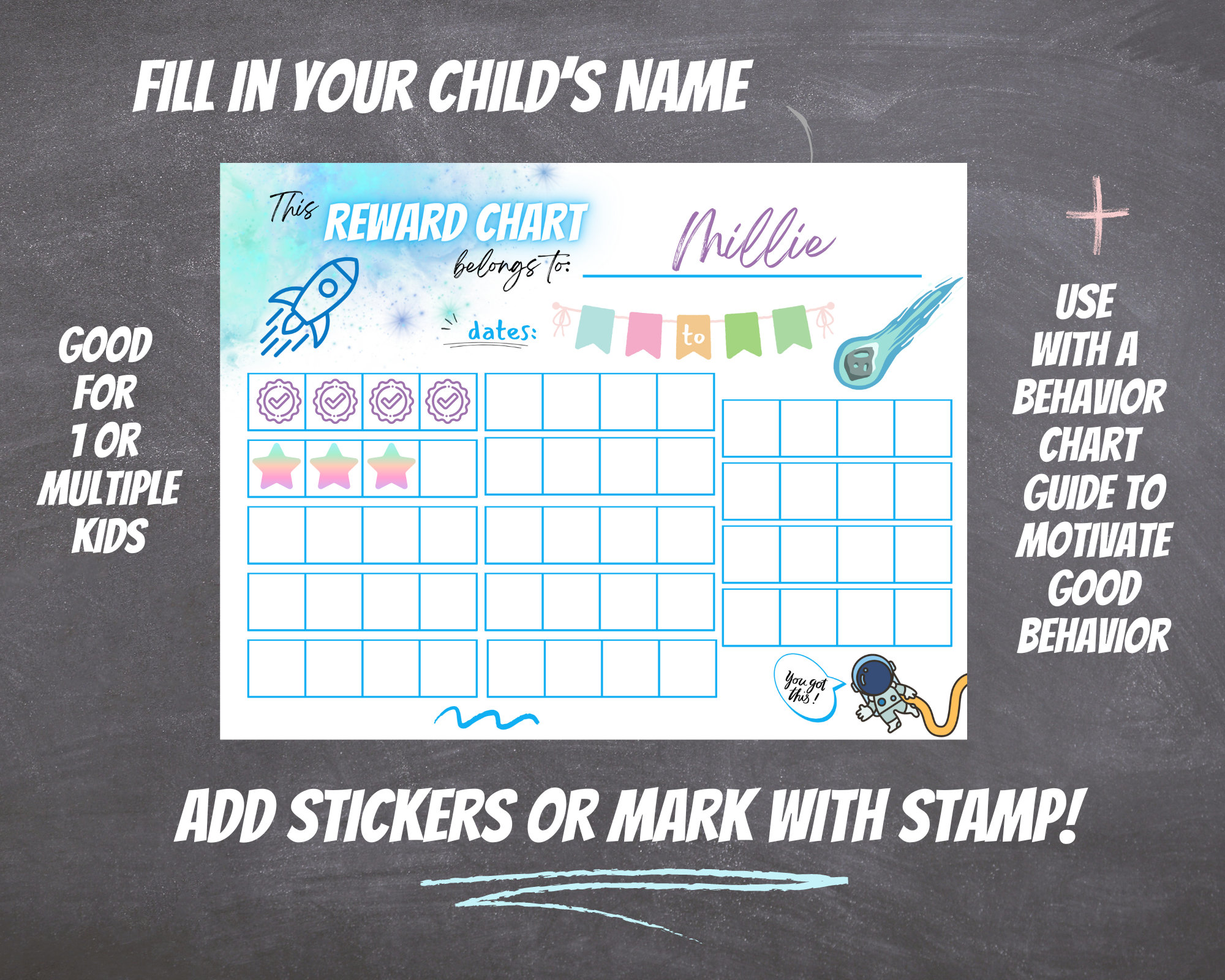Printable Sticker Charts For Teachers at Laura Livingstone-learmonth blog