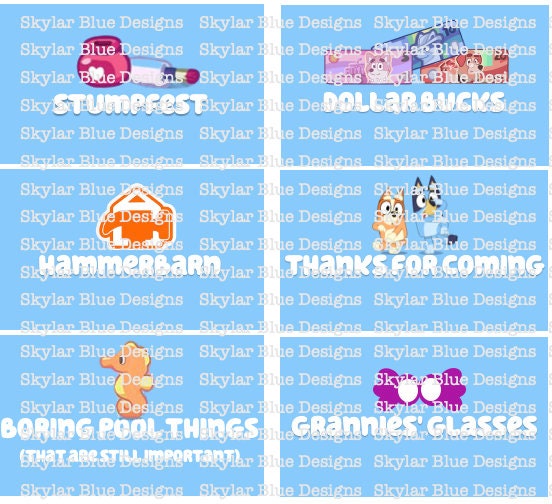 2 Files Toy Labels and Lolly Bag Labels / Table Cards/lolly - Etsy ...