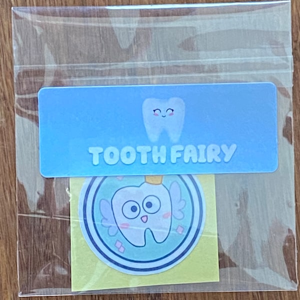 Bluey Tooth Fairy Stickers - Etsy Australia