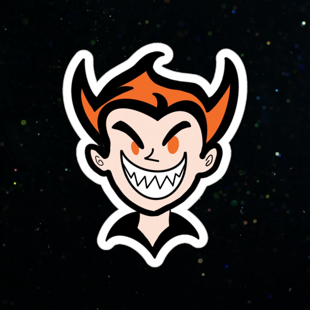 Ginger Vamp Sticker - Etsy