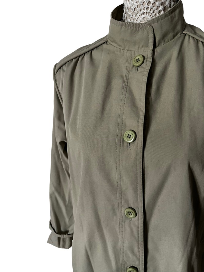 Vintage Womens 1970s Telemac Mac Jacket Coat: Retro Mod Style, Size 12 ...