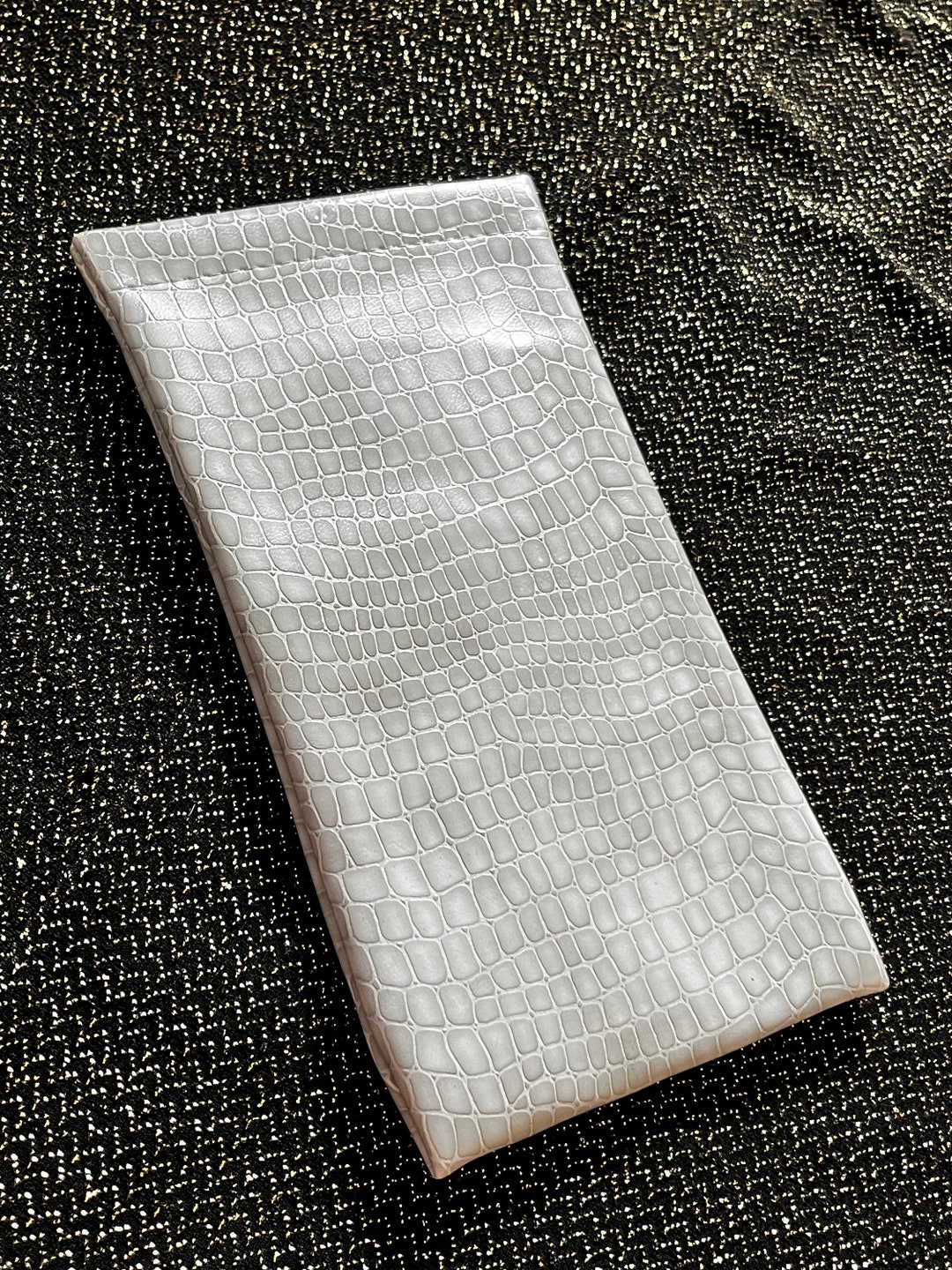 Vintage Womens Grey Croc Effect Sunglasses Glasses Case Wallet Retro - Etsy