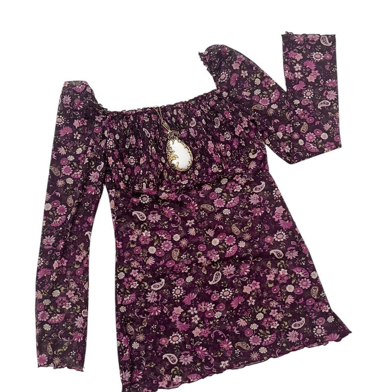 Purple Whimsigoth Tops - Etsy UK