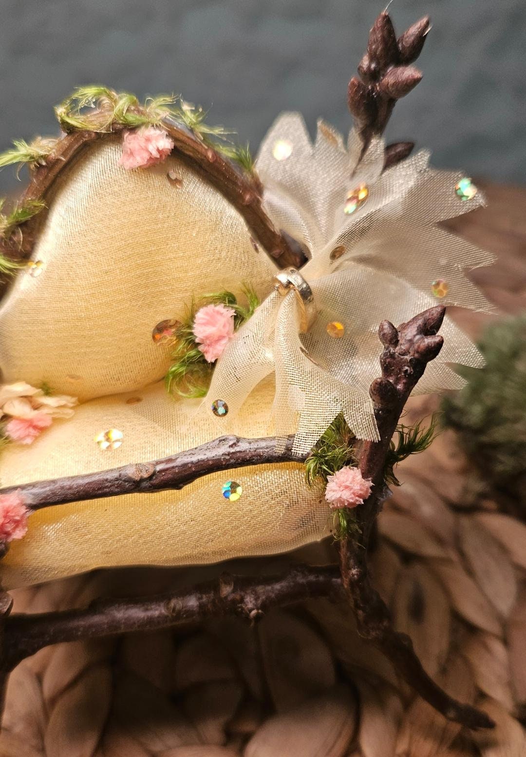 Sunflower Fairy Chair Furniture. - Etsy