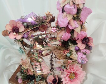 02 Woodland Fairy Furniture Patio Set 2pc. - Etsy