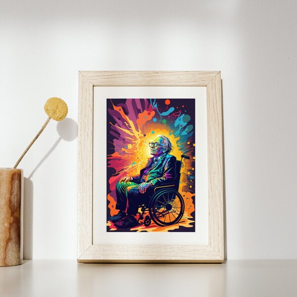 Stephen Hawking - Etsy