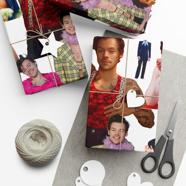 Harry Styles Wrapping Paper - Etsy