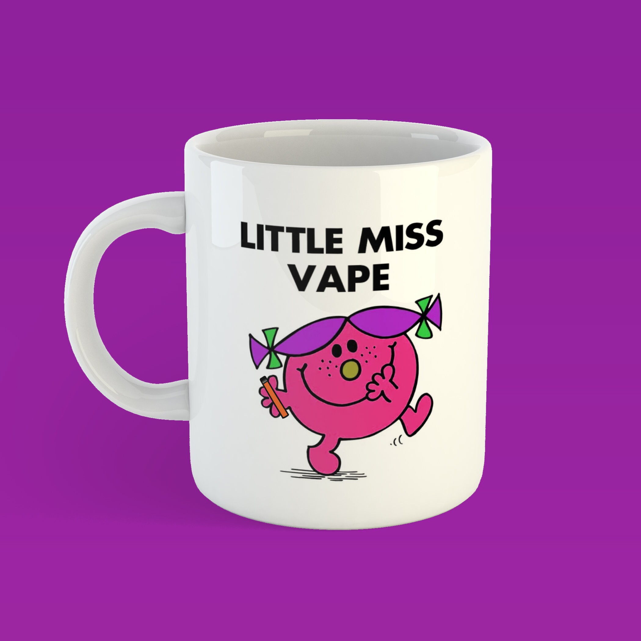Little Miss Vape Mug Vape Gift Vape Gifts Vape Birthday - Etsy UK