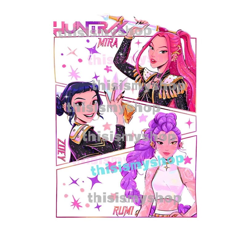 Huntrix Posters - Etsy