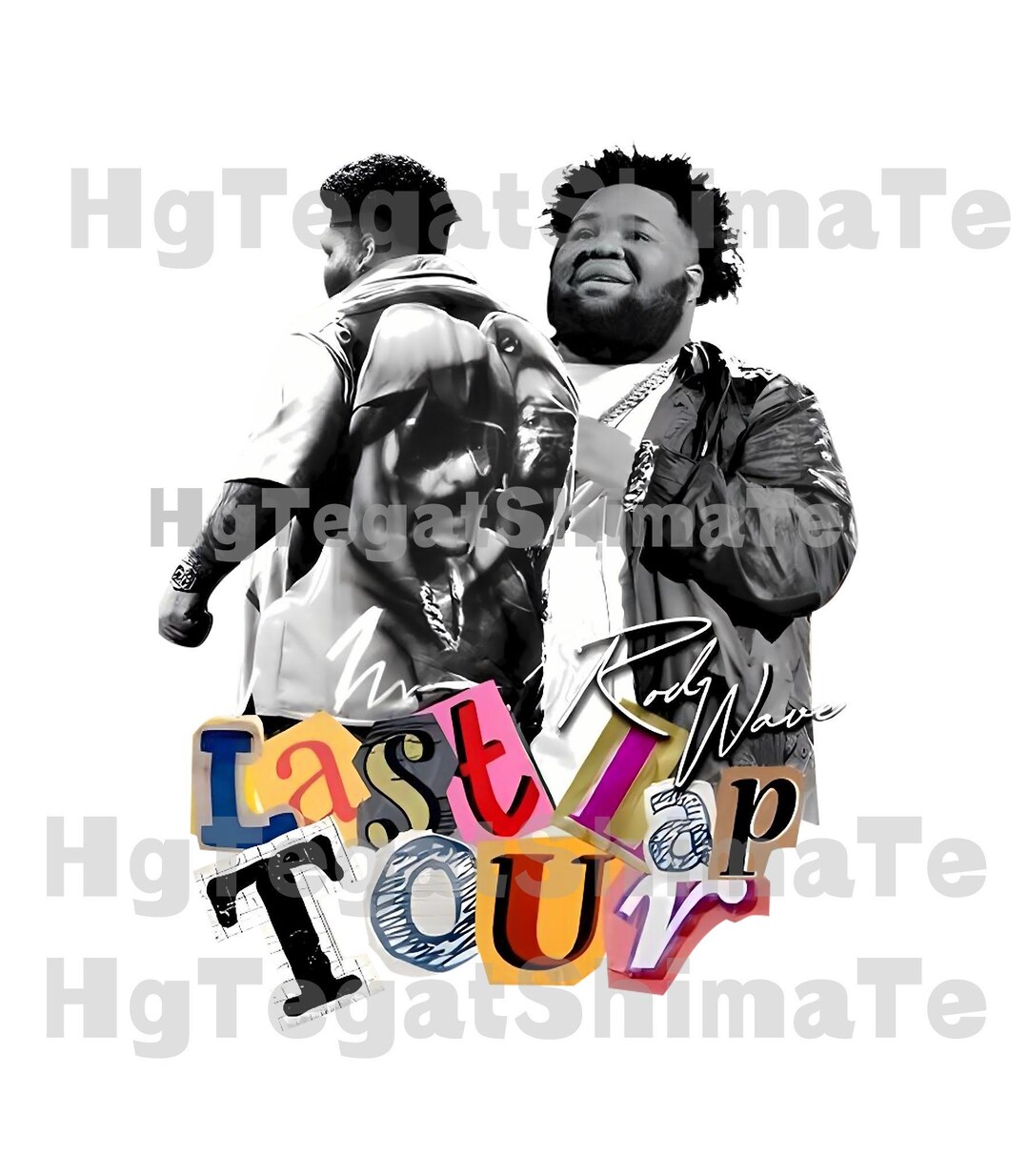 Rod Wave Tour PNG Digital Download, Concert Singer Star PNG, Hip Hop ...