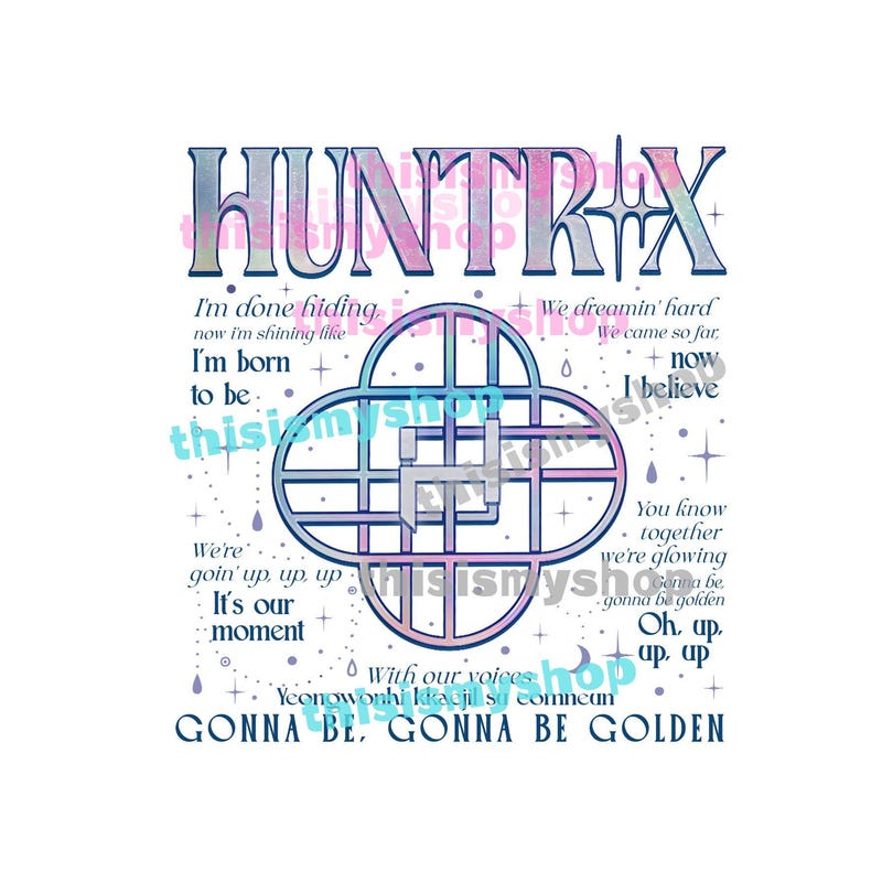 Huntrix Logo - Etsy