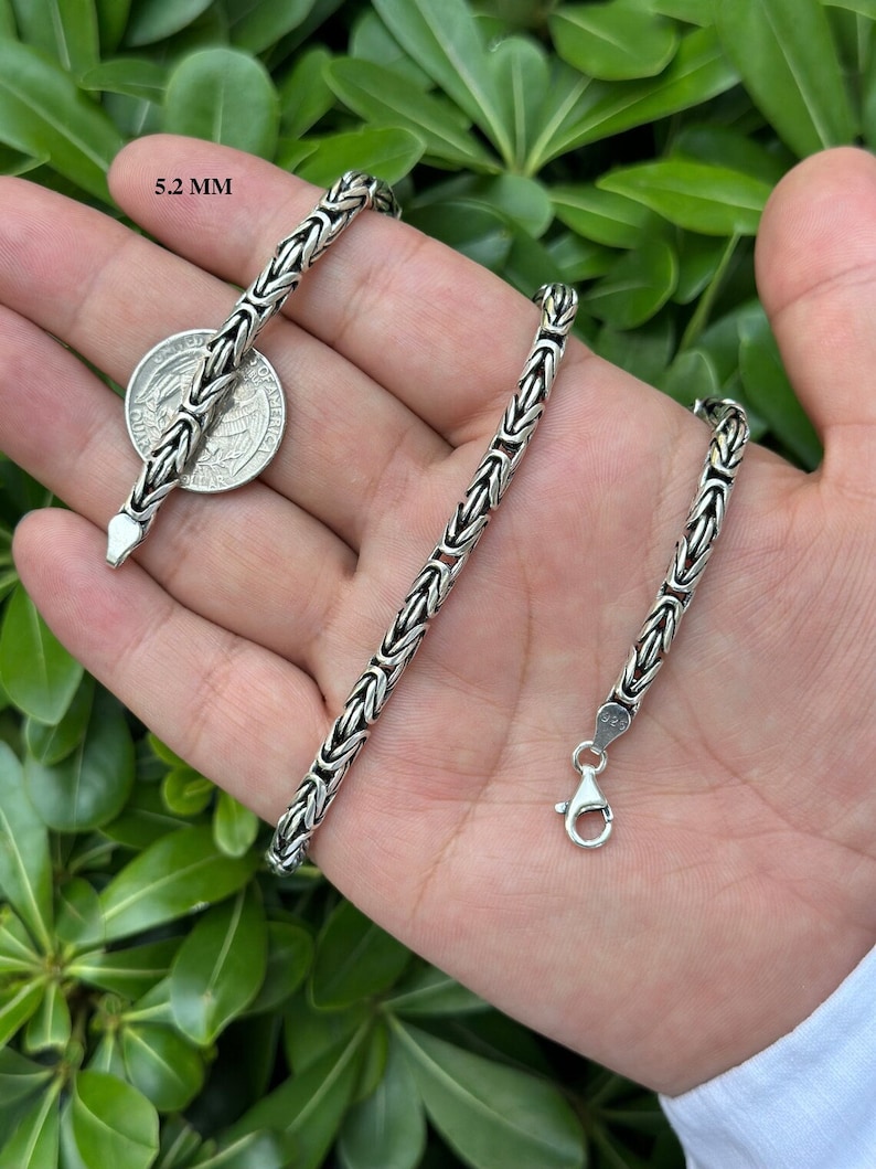 Elegant Byzantine Chain Necklace Handcrafted Byzantine Chain Necklace ...