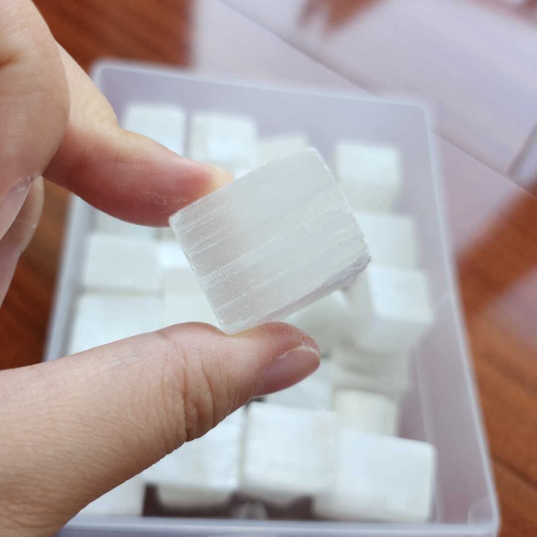 Selenite Cubes - Etsy