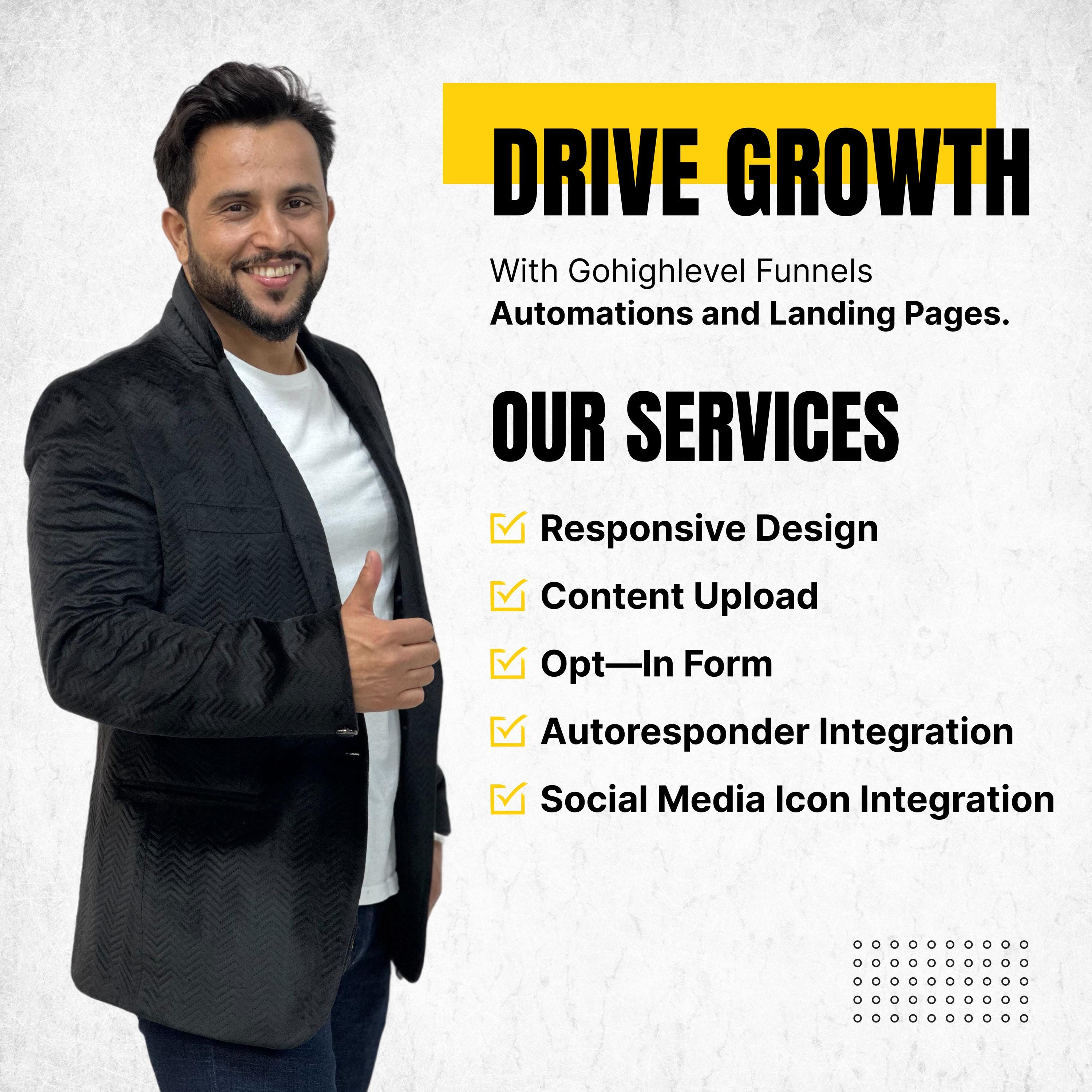 Custom Gohighlevel Funnels & Automation Services - Landing Pages, Email ...