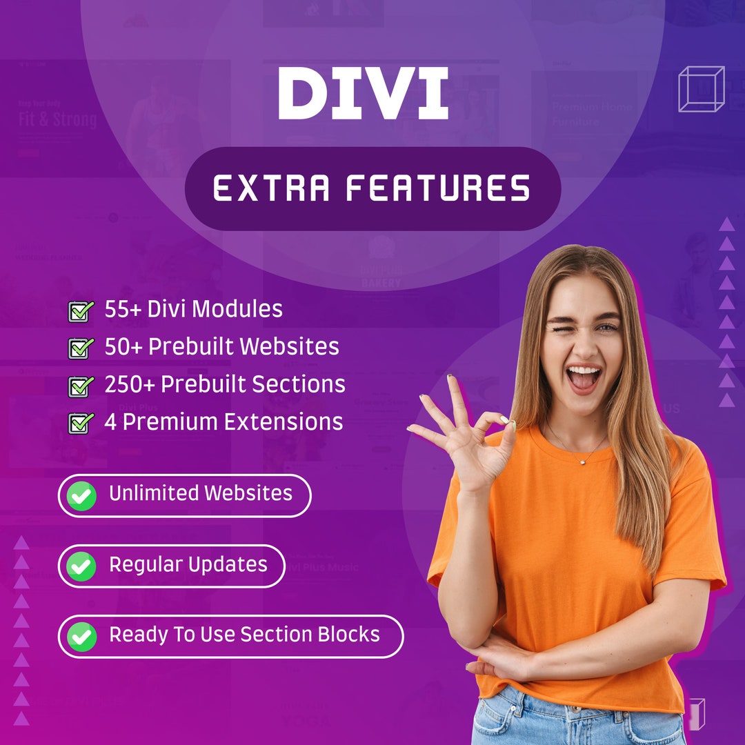 Divi Extra Features Pack | Lifetime API Key, Layouts & Page Builder ...